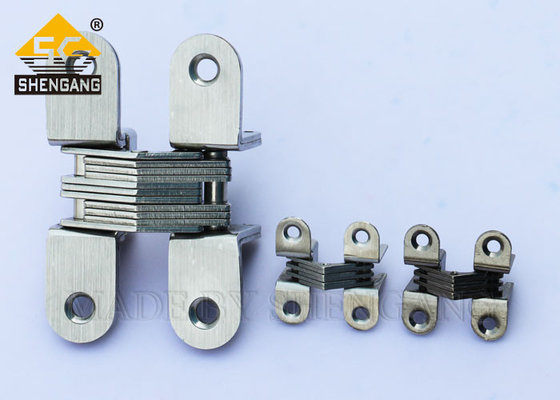 Small Ice Box Refrigerator Use Stainless Steel Concealed Hinges , Right Or Left Hand Applicable