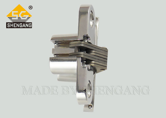 180 Degree Invisible Folding Door Hardware For Jewelry Boxes , Itatly Type Adjsutable Door Hinge