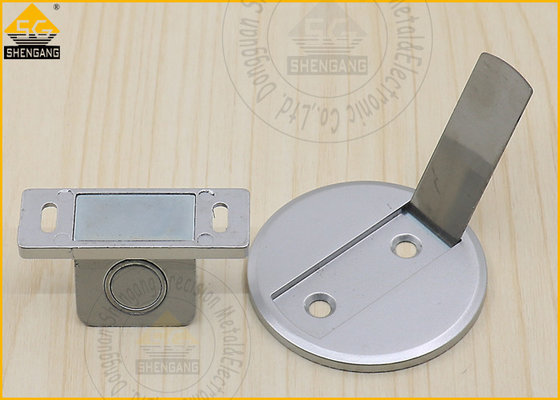 Japanese Type Metal Zinc Alloy Floor Mount Magnetic Door Stop Hardware