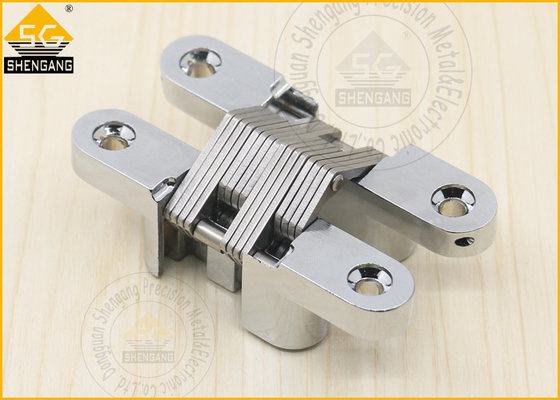 Commercial Interior Concealed American Hinge / 180 Degree Door Hinges Furniture Hardware