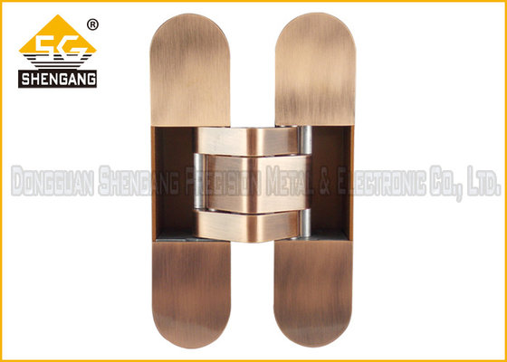 Antique copper zinc alloy 2d concealed heavy duty door hinges