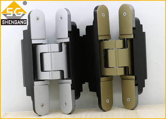 Middle Duty Zamak Invisible Door Hinges 180 Degrees Of Security Door