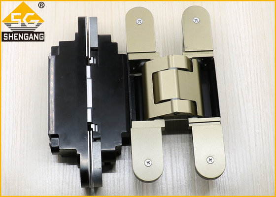 German Metal Invisible Door Hinges Thickness 60mm Load 100 Kg Per Pair