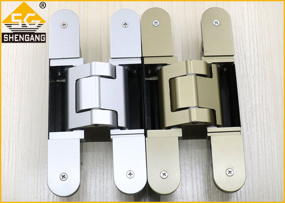 German Metal Invisible Door Hinges Thickness 60mm Load 100 Kg Per Pair