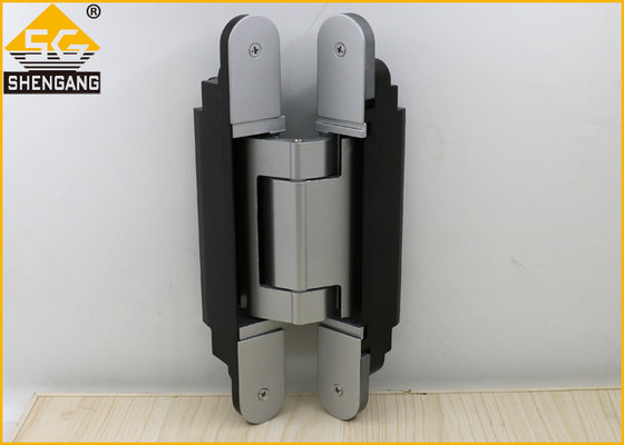 160kg / Pair Open Zinc Alloy Door Invisible Heavy Duty Door Hinges 240*32*32*42mm
