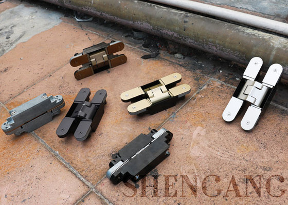 80kg Die Casting Hinge Heavy Duty Concealed Door Hinges 180 Degree For 40mm Door