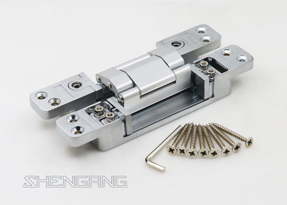 180 Degree 80kg Heavy Duty Door Hinges With Removable Pin Zinc Alloy Material