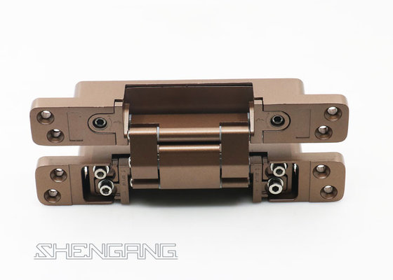 Three Way 180 Degree Heavy Duty Hidden Door Hinges For Wooden Interior Door