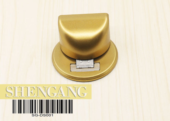 Home Magnetic Door Stop , Satin / Chrome / Brass Finishing Commercial Door Stops