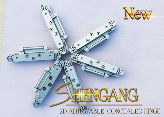 Germany Die Casting 2D Hinge Concealed Adjustable Cabinet Hinges / Fully 180 Degree Hinges