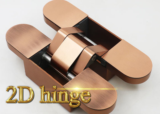 Heavy Duty Adjustable Invisible Door Hinges For Wood Door / Steel Door / Security Door 191 * 45 * 45 mm
