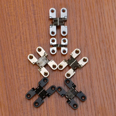 Zinc Alloy Hidden Hinges Invisible Concealed Cross Door Hinge