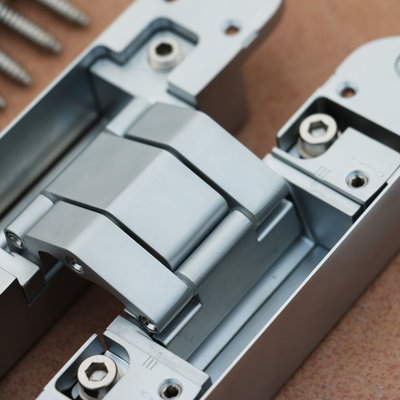 high class zinc alloy flush doors 3D adjustable concealed hinge