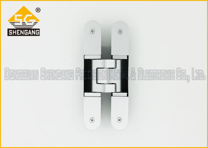 Zinc Alloy 3D Adjustable Interior Door Hinges Concealed 160*28*32mm