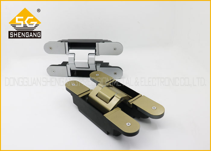 Metal 180 Degree 3d Concealed Adjustable Gate Hinges Heavy Duty