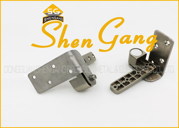 Adjustable Stainless Steel Pivot Door Hinges , 90 Degree Furniture Door Hinges