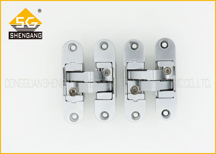 Right Or Left Hand Applicable 3 Way Invisible Door Hinges Of Zinc Alloy