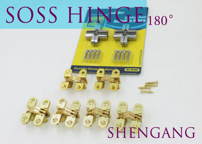 15 mm Min Door Thick Stainless Steel Door Hardware , Heavy Duty Hinges