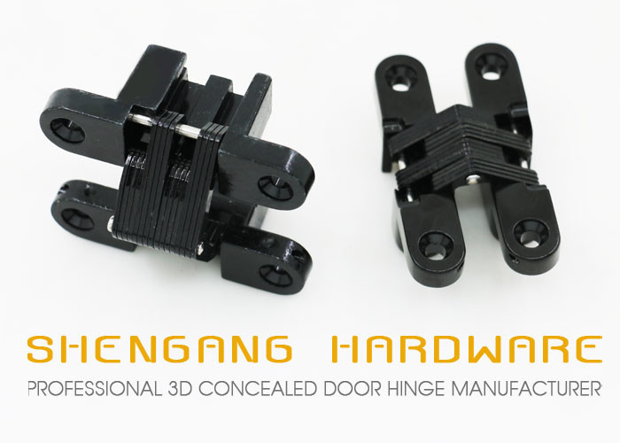 Single Action Invisible Cabinet Hardware Hinges , 180 Degree European Cabinet Hinges
