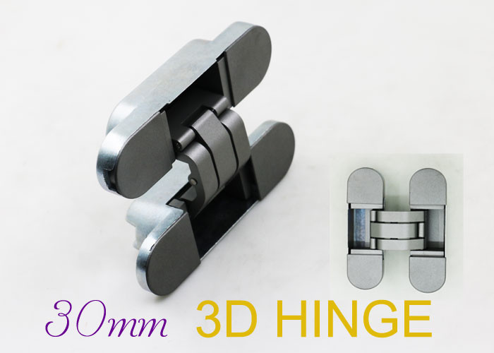 180 Degree Hinges Three Way Concealed Adjustable Door Hinges For Interior Flush Doors