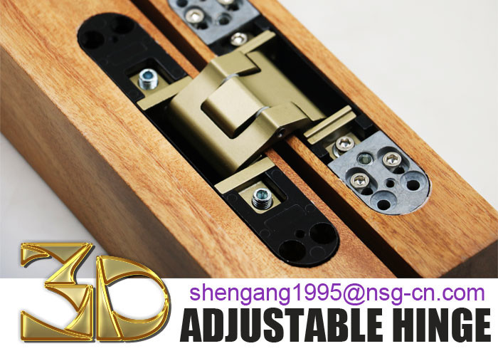 European Style 3D Adjustable Concealed Wooden Door Hinge 36mm Door Hinge