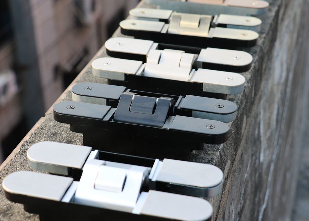 Zinc Alloy Hinge 3D Adjust Heavy Duty Concealed Hinges For Interior Wooden Doors