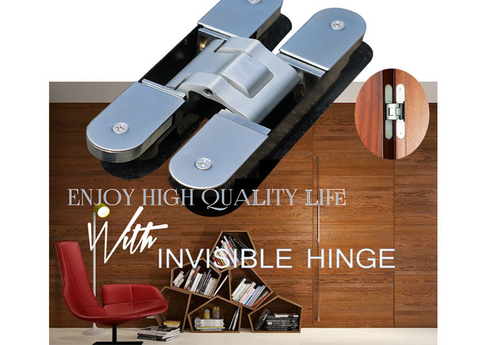 3D Adjustable Conceal German Hinges / 180 Degree Opening Invisible Door Hinges