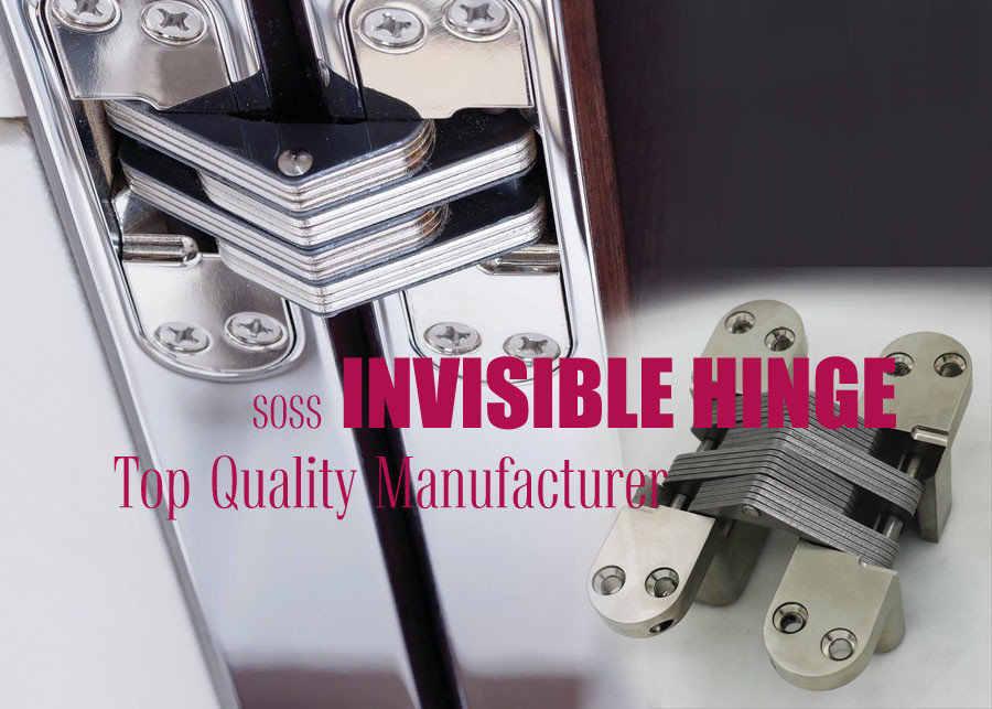 soss door hinge cross concealed invisible wooden doors hinges 116*27.8*41mm