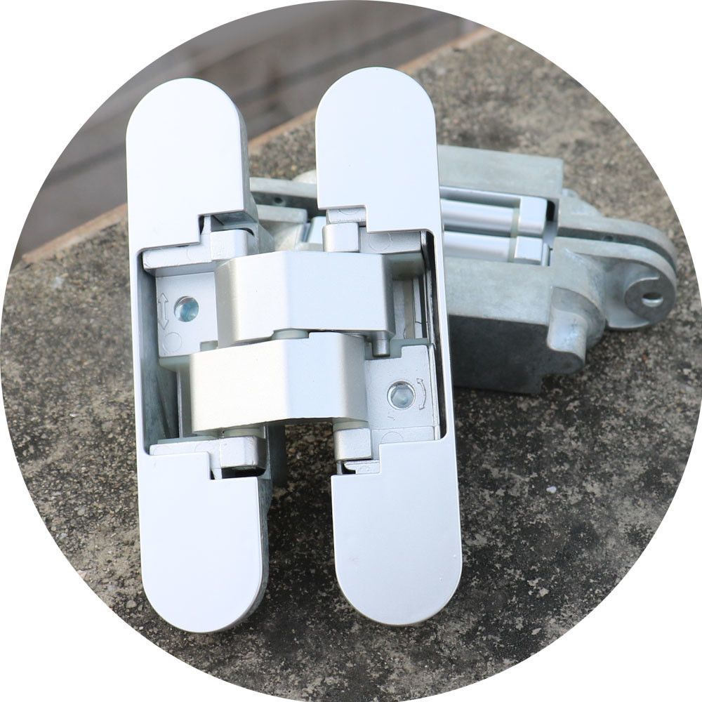 3d concealed hinges Zamac invisible hinge