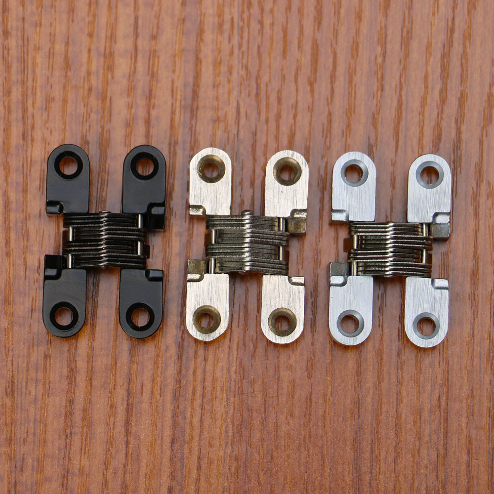 Zinc Alloy Hidden Hinges Invisible Concealed Cross Door Hinge