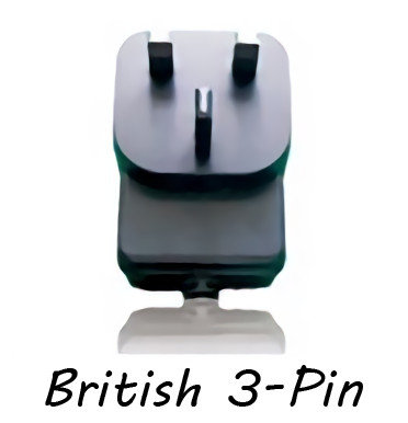 Europe DC CCTV Camera Charger 3 Pin Rechargeable with High Power