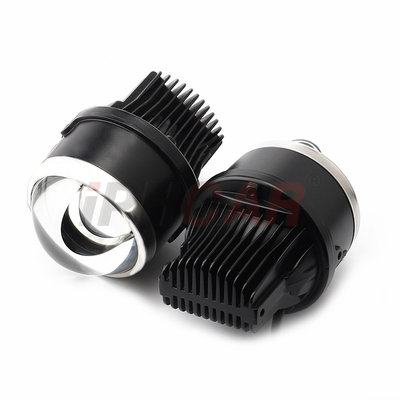 iPHCAR M512 LED laser fog lamp 3inch fog projector lens with auxiliary light universal for car and motorcycles