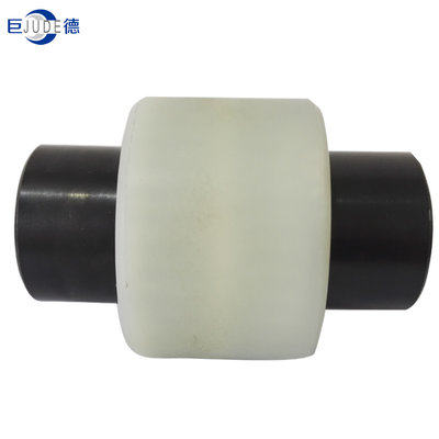 Nylon curved tooth precision gear coupling with nylon sleeven   Nylon  inner gear type Coupling