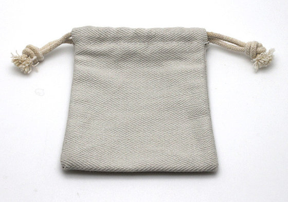Attractive Style Fabric Jewelry Pouches Natural Printed Environmental Friendly supplier