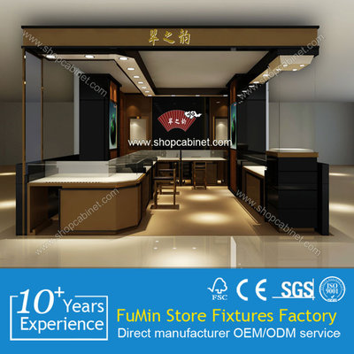 Customization jewellery shop furniture in high quality used jewelry showcases desig supplier