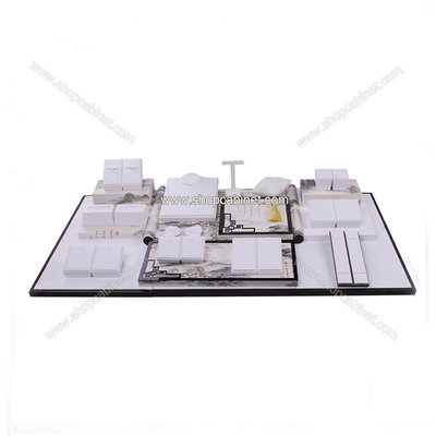 acrylic jewelry display showcase with props supplier