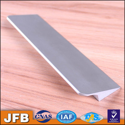 Hot sale! Kitchen Cabinet Aluminum Profile Handles Manufacturer silver finish customed size supplier