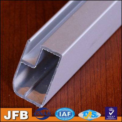 Aluminium kitchen cabinet profile frame with handle FOB Price Kitchen Cabinet Aluminum Profile Frame supplier