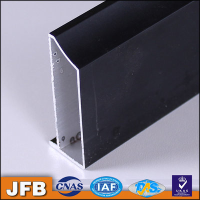 Item L092 3000meters anodized black windows and door types of for kitchen cabinet aluminum profile supplier