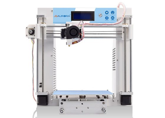 Desk Top 3D Printer Machine , Metal White 3D Printer RepRap Prusa I3