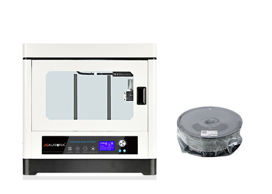 White Portable FDM 3D Printer Filament PLA 1.75mm High Resolution