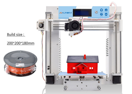1.75 PLA Filament Small DIY Metal 3D Printer Kit For Prototyping Molding