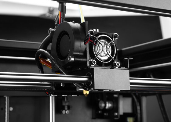 Rapid Prototyping 3D Printing Machine , 0.4mm Nozzle PLA Filament 3D Printer