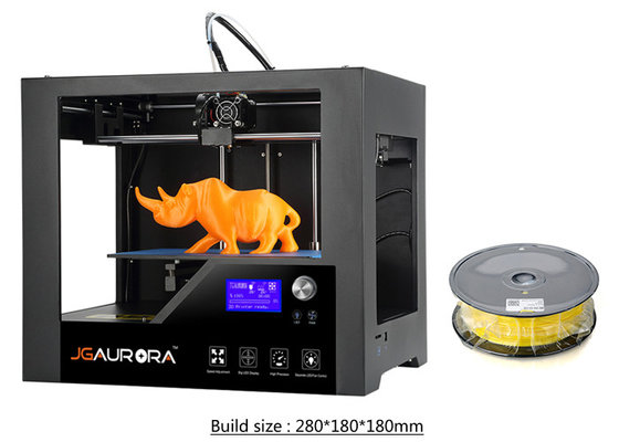 CNC Metal 3D Printing Machine , Black Rapid Prototype School 3D Printer