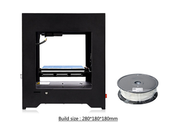 High Accuracy Home 3D Printer ABS Filament Hot Bed SD Card
