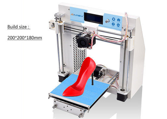 1.75 ABS Filament Large Scale 3D Printer Metal Frame With LCD Screen