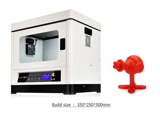 FDM White Metal Desktop 3D Printer , Precision Rapid Prototyping 3D Printing Machine