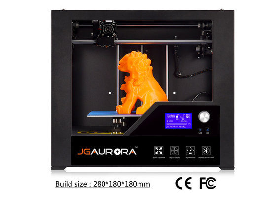 School Education Desktop 3D Printer Metal LED Light High Resolution