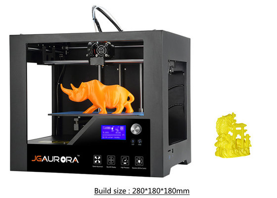 Rapid Prototyping Commercial 3D Printer , Metal 3D Printing 3D Printer Plastic Filament