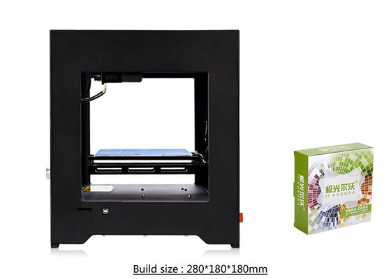 Metal Frame FDM 3D Printer Rapid Prototyping With 1.75mm Filament , High Speed